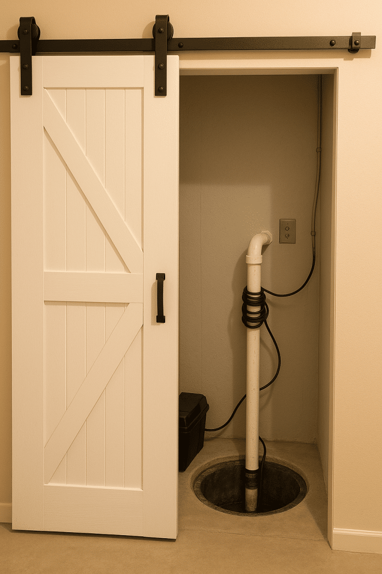 Conceal Your Sump Pump: 9 Creative & Stylish Basement Ideas | Tennessee ...